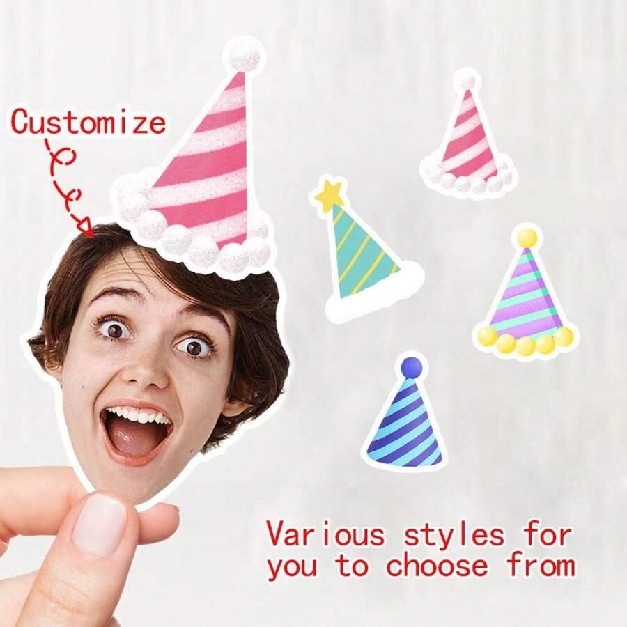 Customized Photo Stickers, Personalized Stickers, Face Stickers, Custom ...