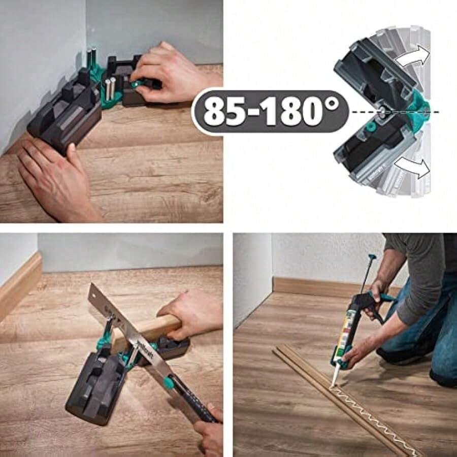 Wolfcraft Attaching Skirting Boards Success Kit I 6977000 I Complete ...