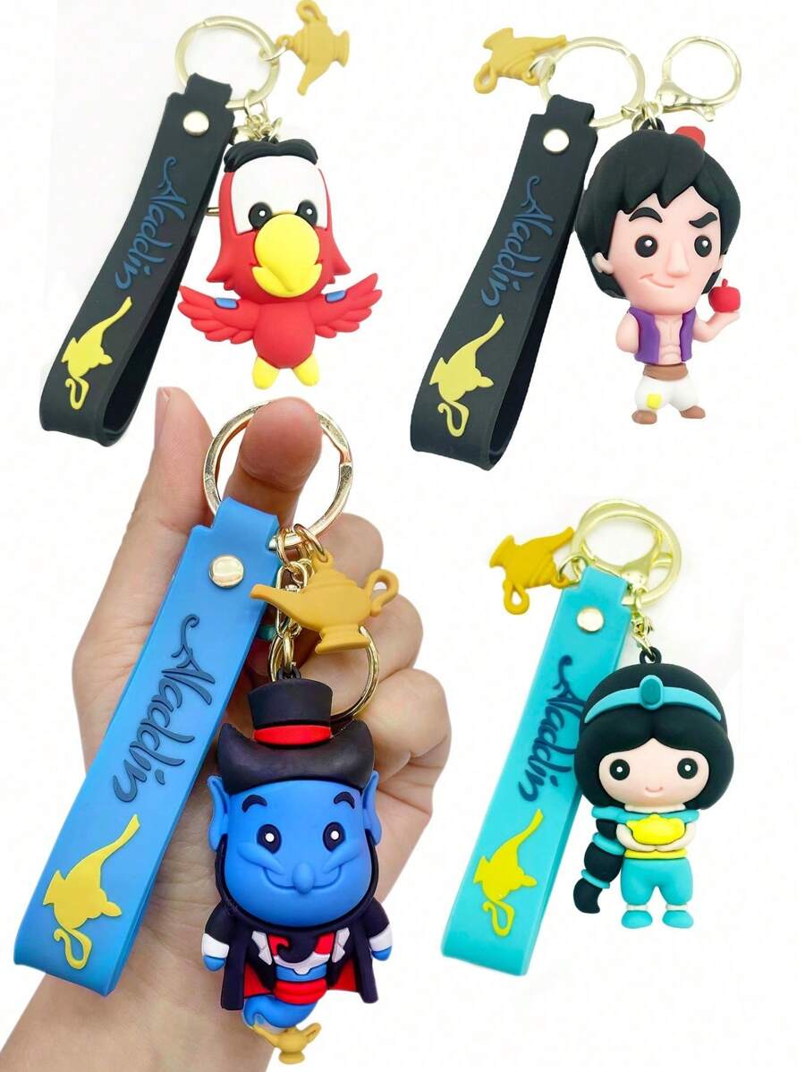 Disney 1Pc Cartoon Anime Character Keychain Car Bag Decoration Key ...