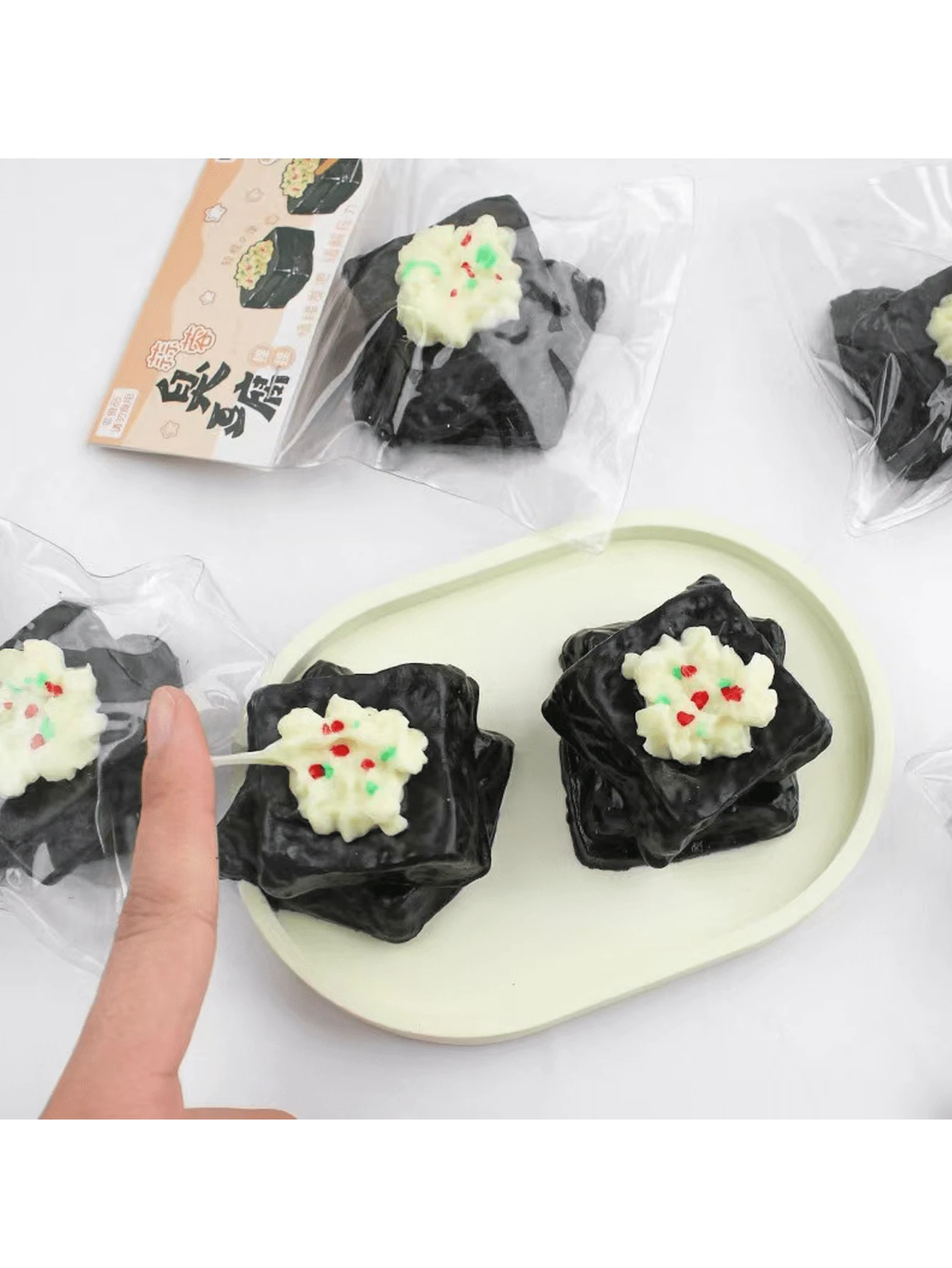 Garlic Stinky Tofu Squeeze Toy, Stress Relief Toy With Soft & Slow ...