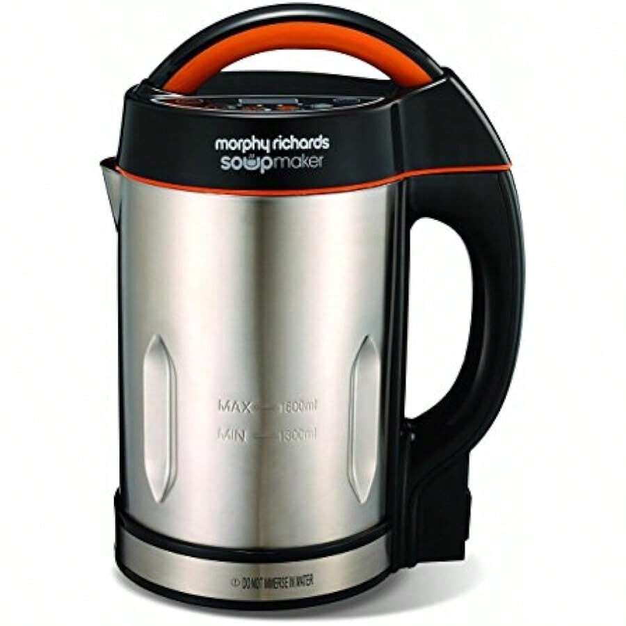 Morphy Richards Classic Soup Maker 1.6L Multi-Settings LED Displayed ...