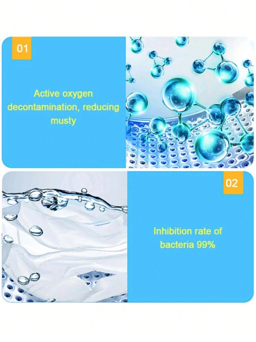 Washing Machine Cleaner Tablets - Effervescent Deep Cleaning And ...