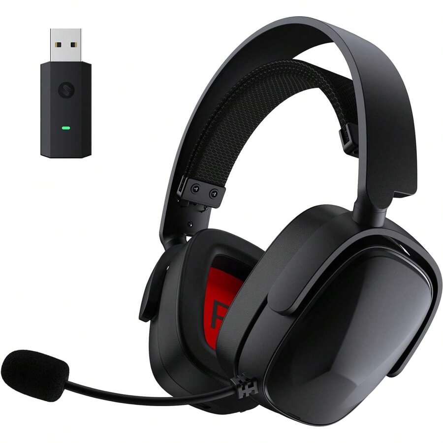 Senzer SENZER X100 Wireless Gaming Headset Compatible With PS4/5 PC ...