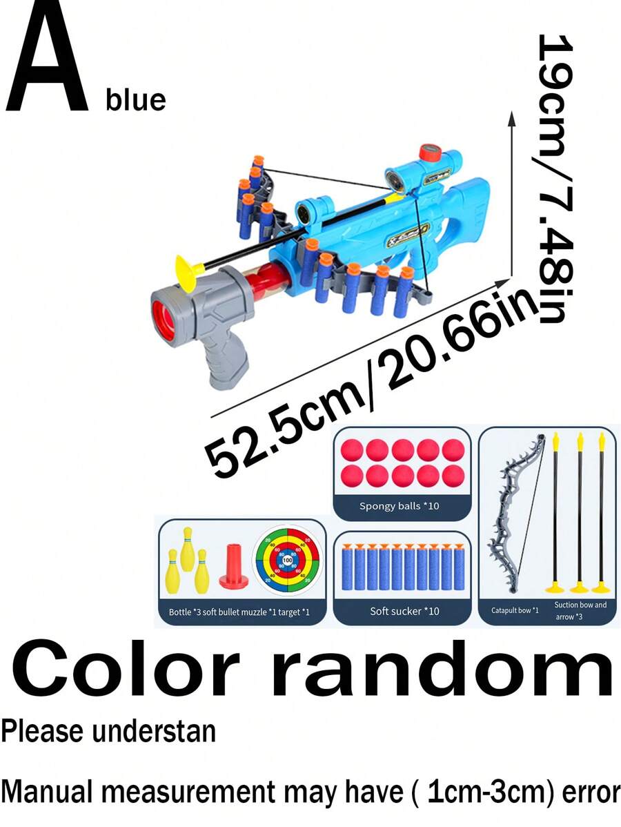 Archery Soft Suction Cup Shooting Remote Foam Dart Shooting Toy Guns ...