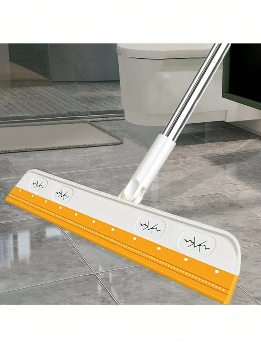 Magic Scraper Broom, Bathroom Tile Floor Squeegee, Silicone Glass ...