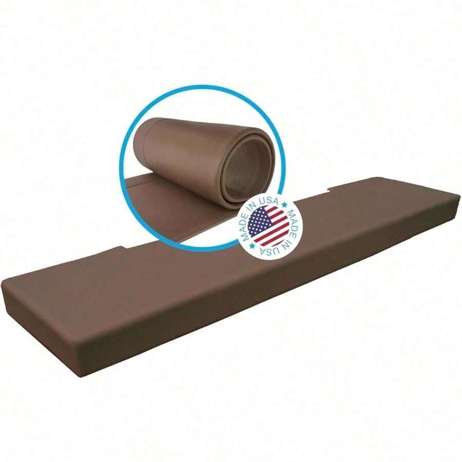Soft Seat Hearth Pad | Made In USA| Brown | 72" X 14" | Fireplace And ...