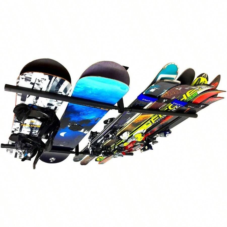 StoreYourBoard Ski And Snowboard Ceiling Storage Rack Hi Port 2 ...