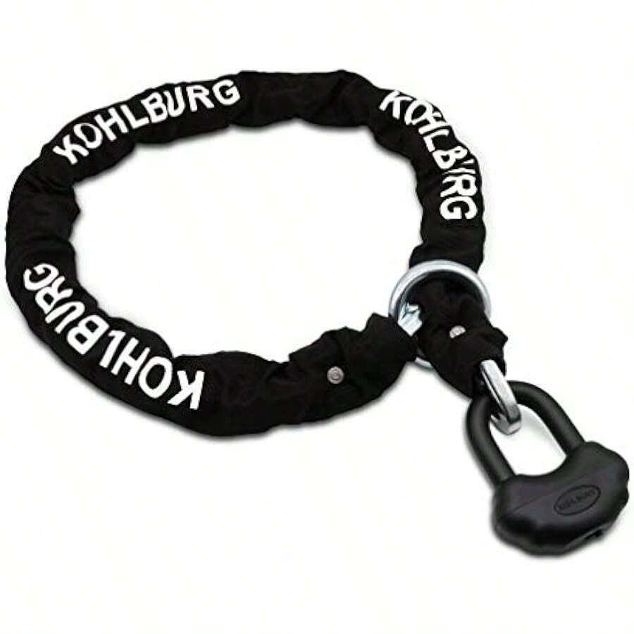 KOHLBURG 6 Kg Mass Motorcycle Security Chain Lock - 150cm Long With Our ...