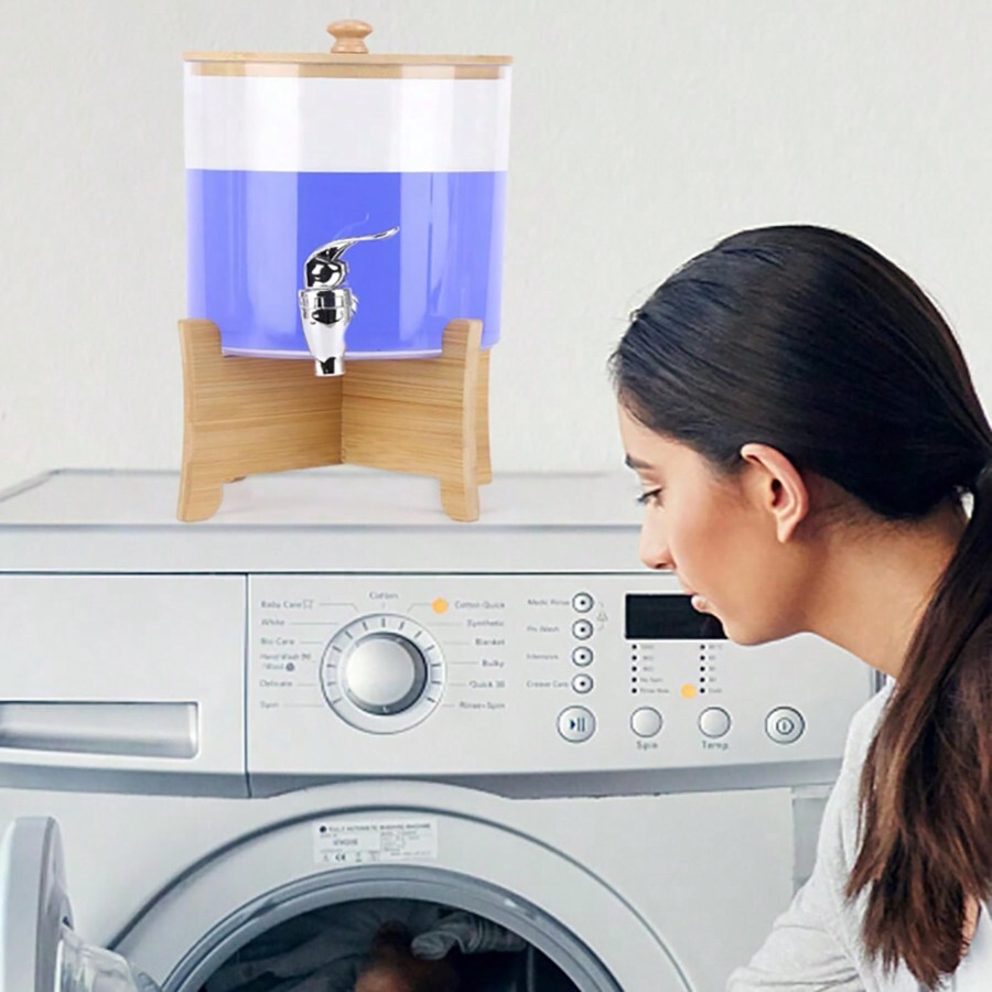 Laundry Detergent Dispenser, 0.7 Gallon Fabric Softener Dispenser For ...