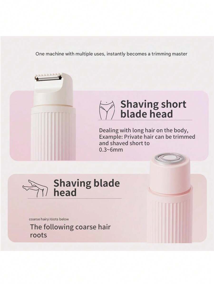 Electric Shaver For Women, 2-In-1 Electric Razor For Women Legs ...