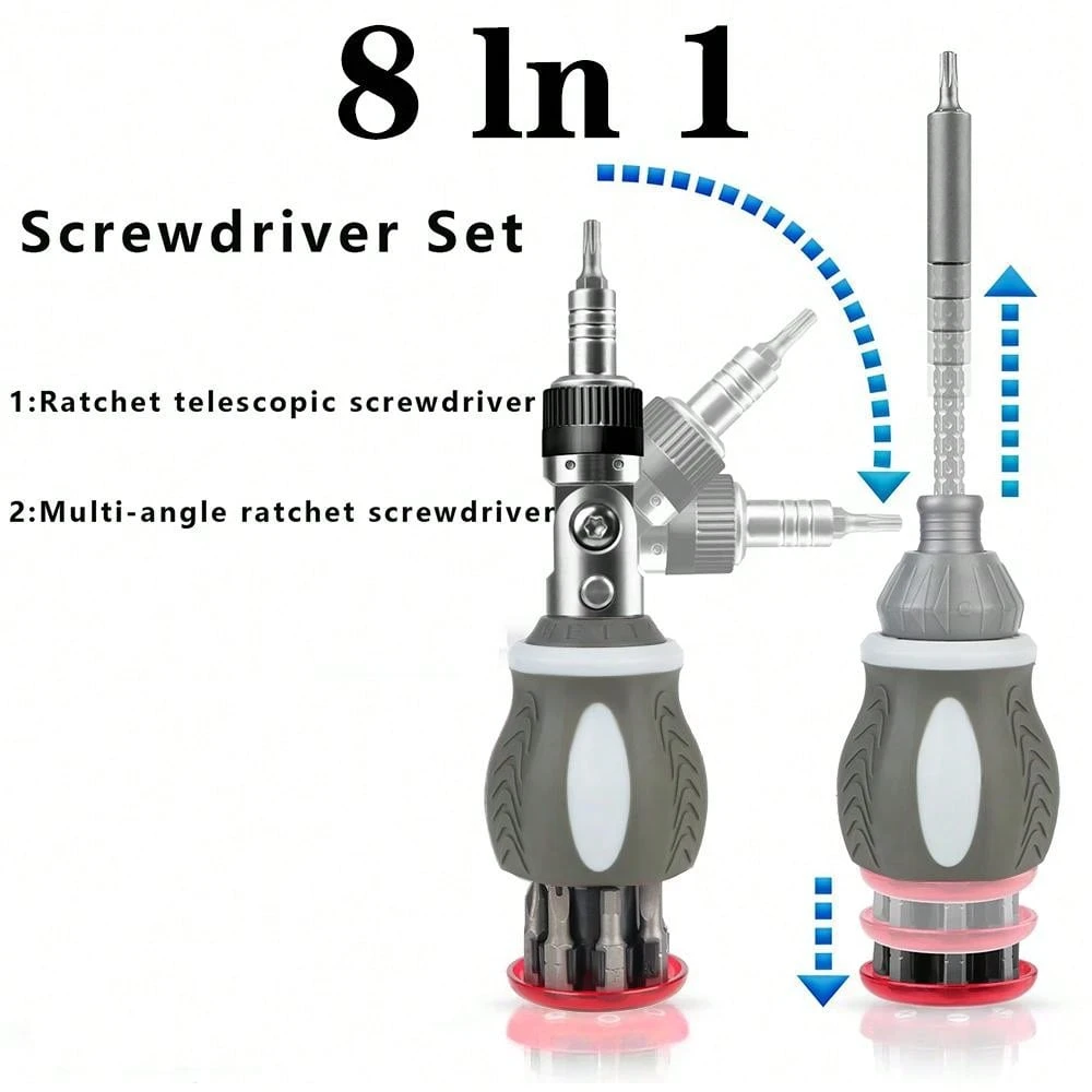 Adjustable Angle Domestic Maintenance 180-Degree 8-In-1 Multi ...