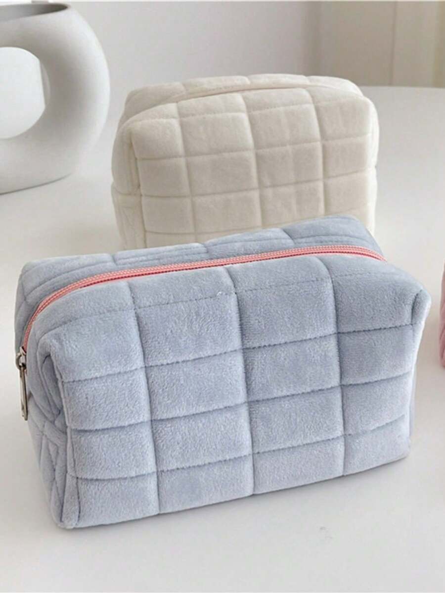 Large Plush Pencil Case - Japanese-Inspired, Spacious Student ...