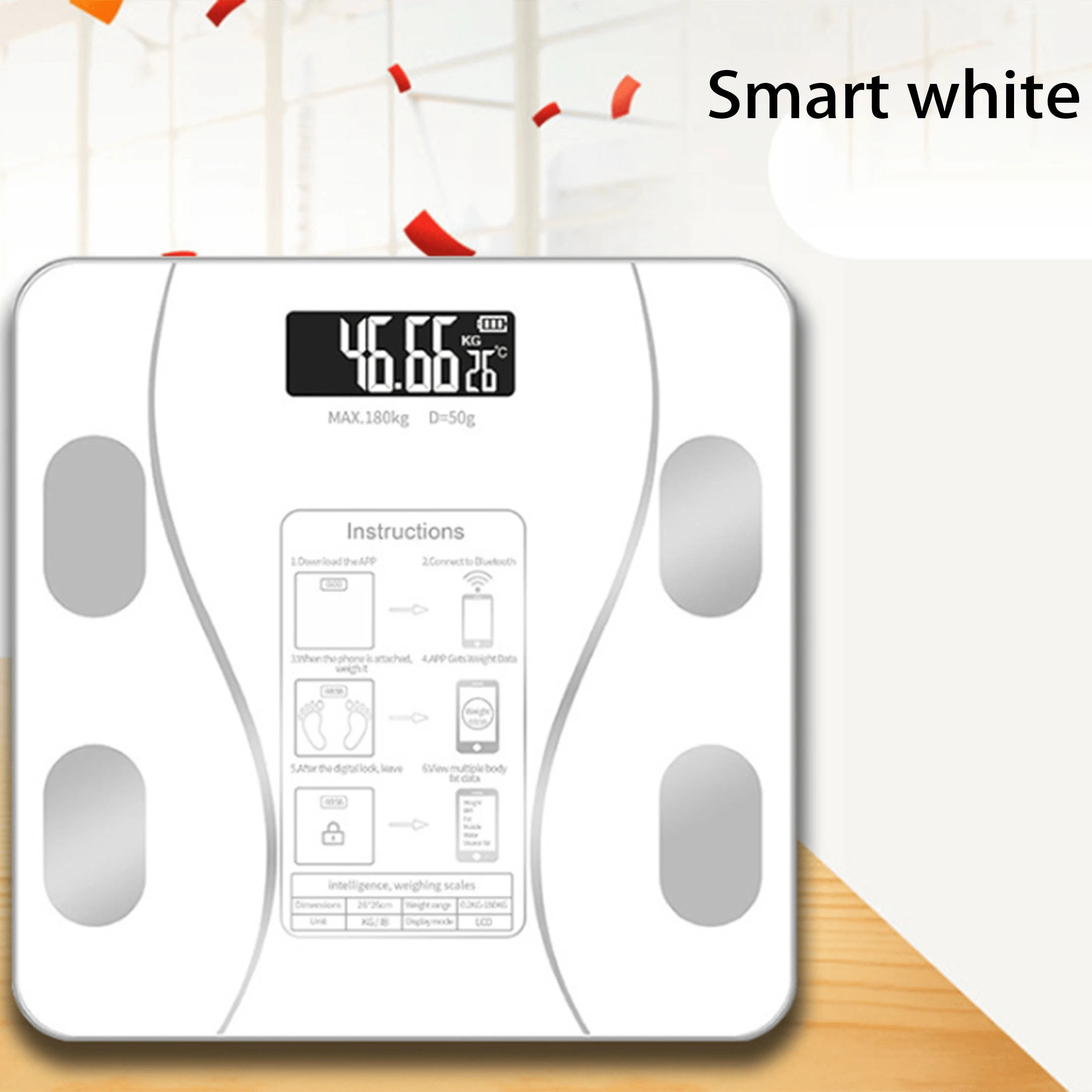 The New Bluetooth APP Body Fat Scale Is Smart And Accurate, And The ...