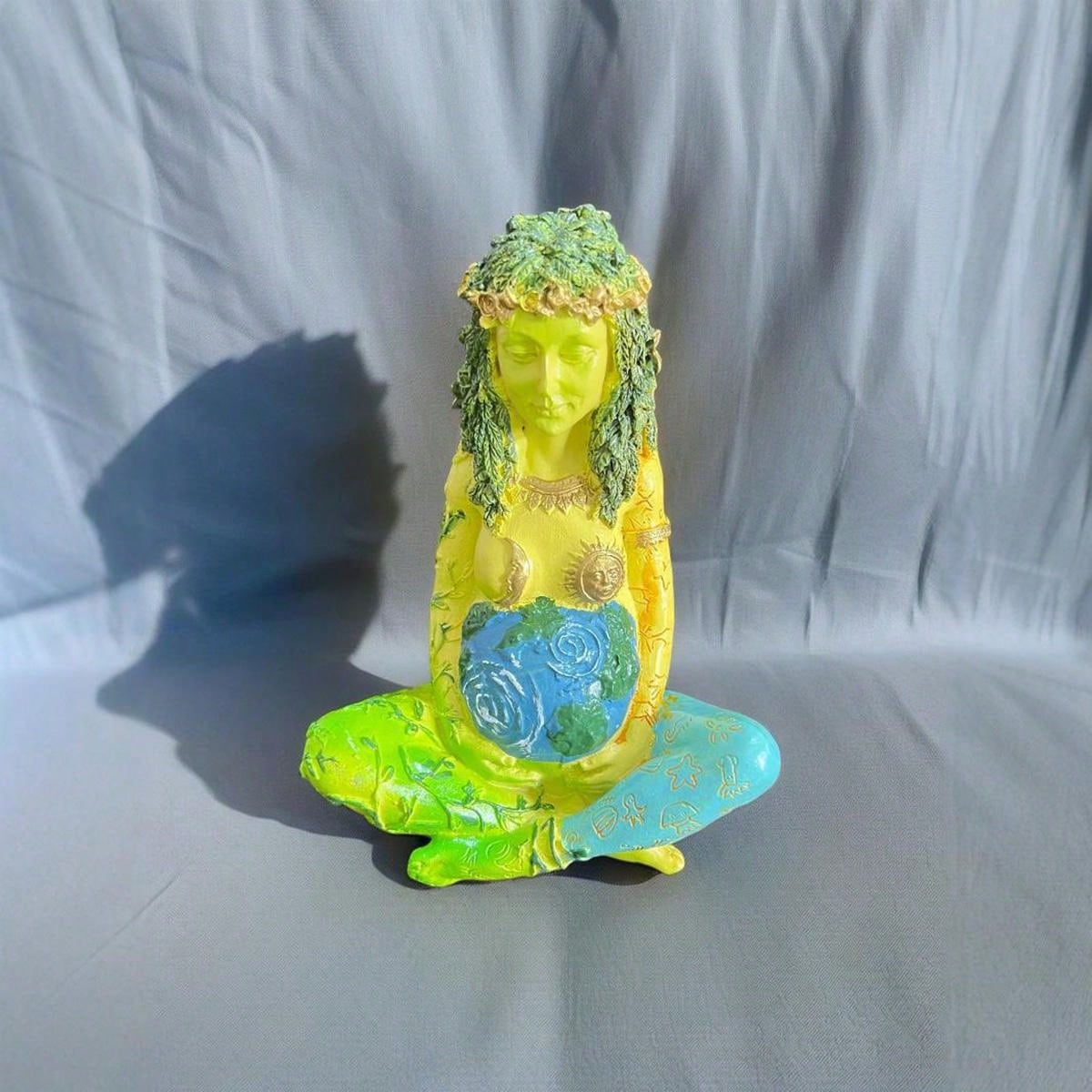 1pc Vibrant Millennium Gaia Statue - Earth Goddess OfNature, Perfect ...