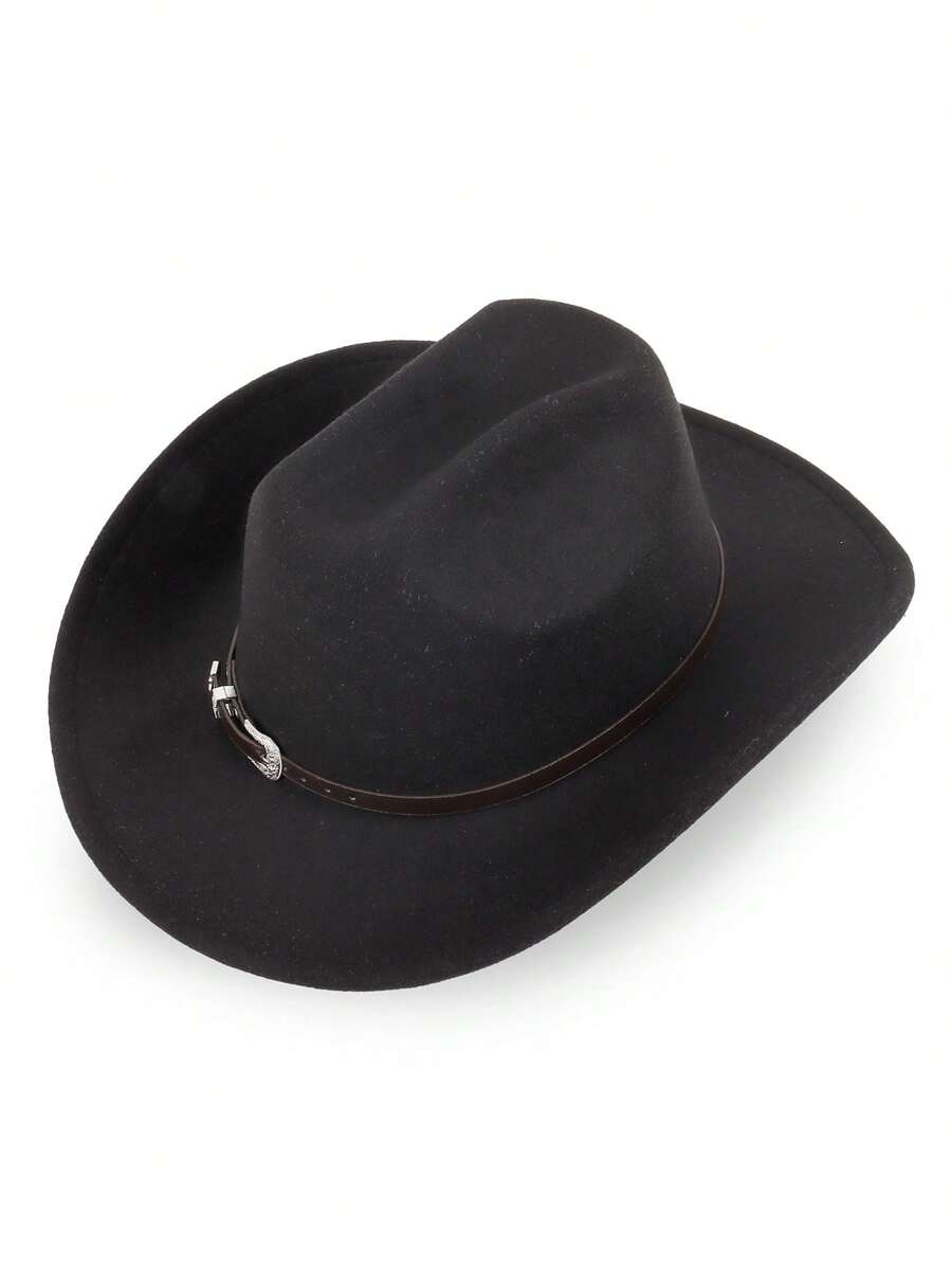 Western Cowboy Hats Studded Pinched Western Cowgirl Hats Wide Brim ...