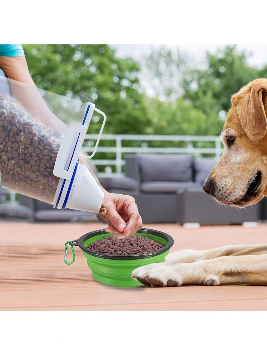 Pet Food Storage Containers, Portable Cat And Dog Food Containers With ...