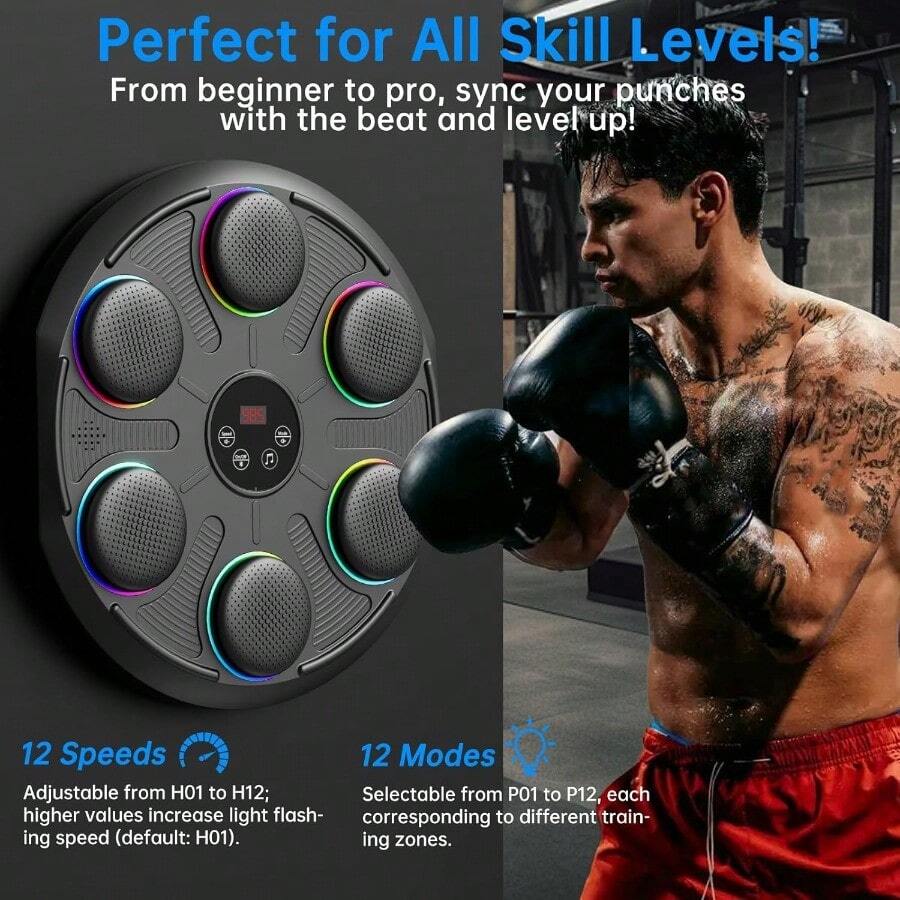 Smart Music Boxing Machine Bluetooth Music Boxing Machine Wall Mounted ...