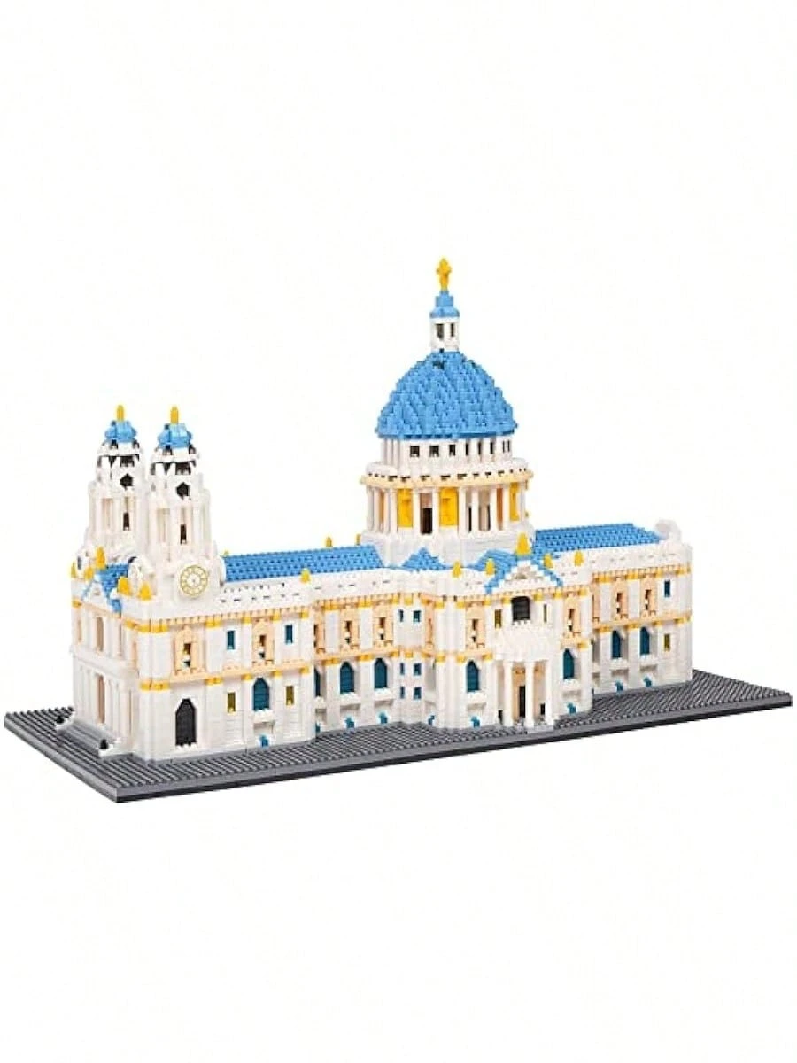LULUFUN St. Paul's Cathedral Model Building Block Kit Famous ...