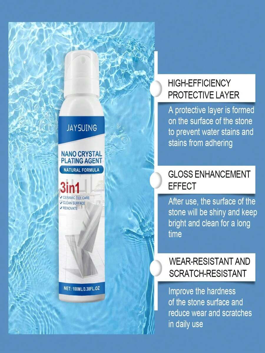 Nano Crystallization Spray, Tile And Stone Surface Care Scratch Remover ...