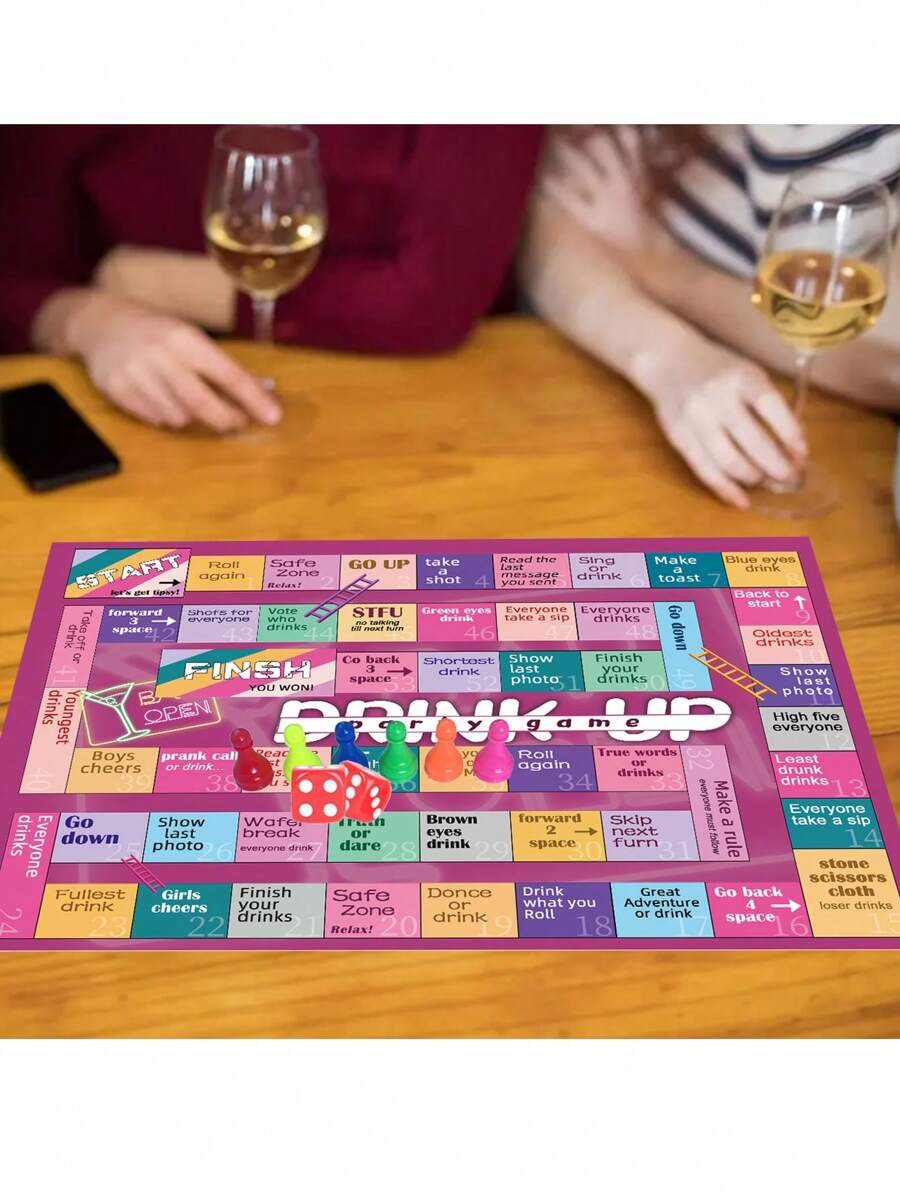 Drinking Game, Chess Board Game, Suitable For Adult Nighttime Drinking ...