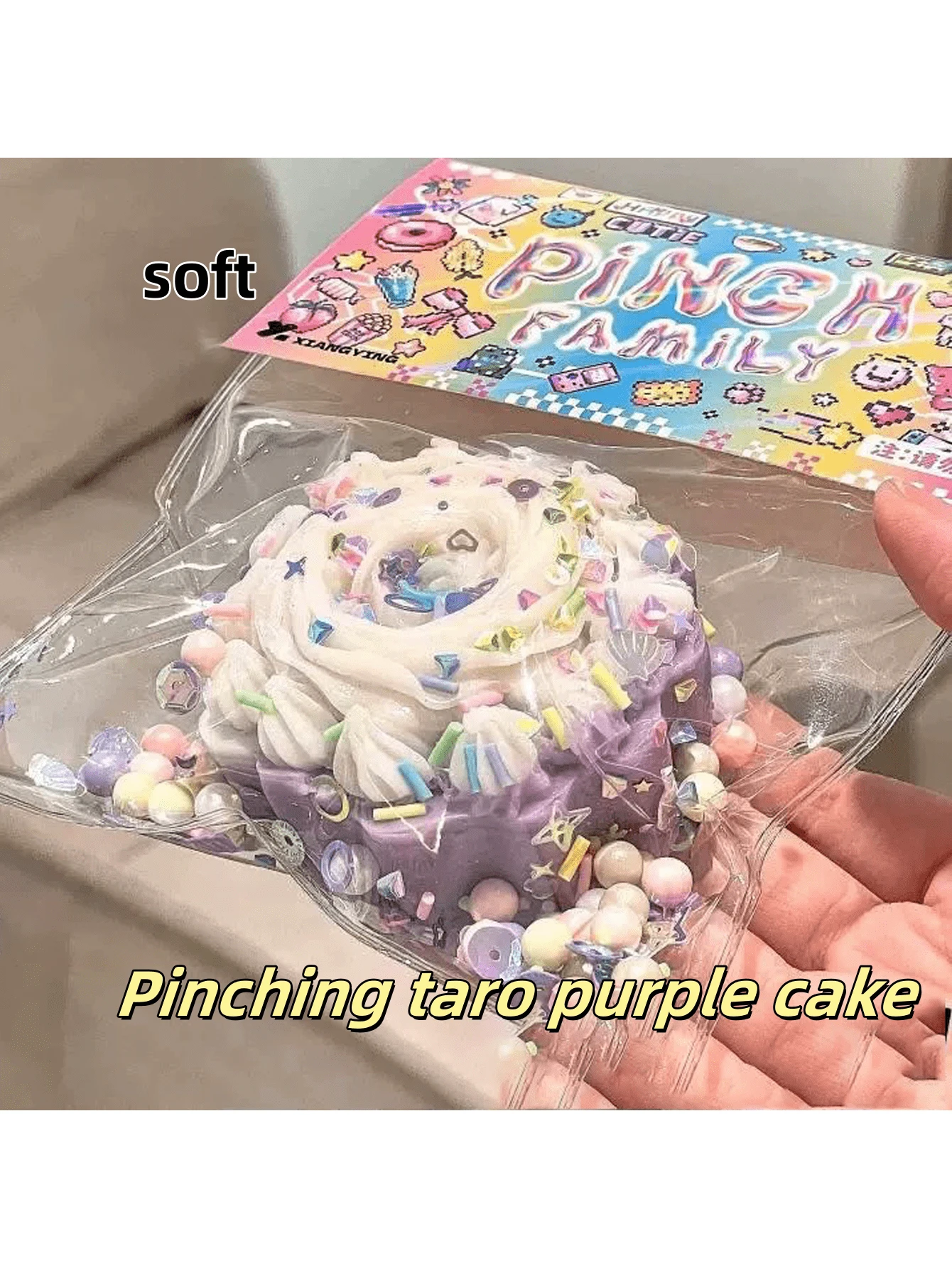 Dopamine Cute Dark Kitty Paw Squeeze Relax Stress Relief Squishy Toy ...