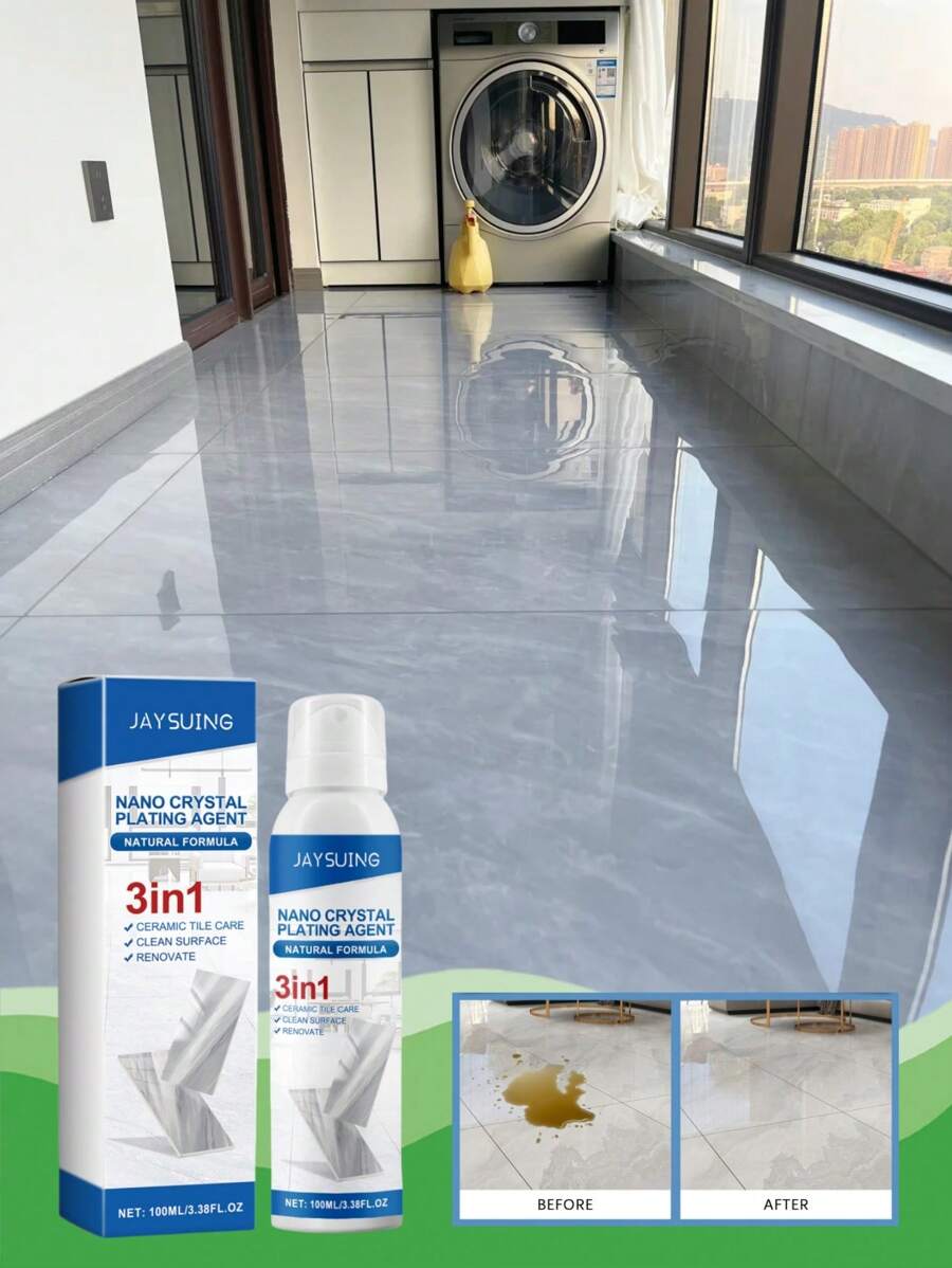 Nano Crystallization Spray, Tile And Stone Surface Care Scratch Remover ...