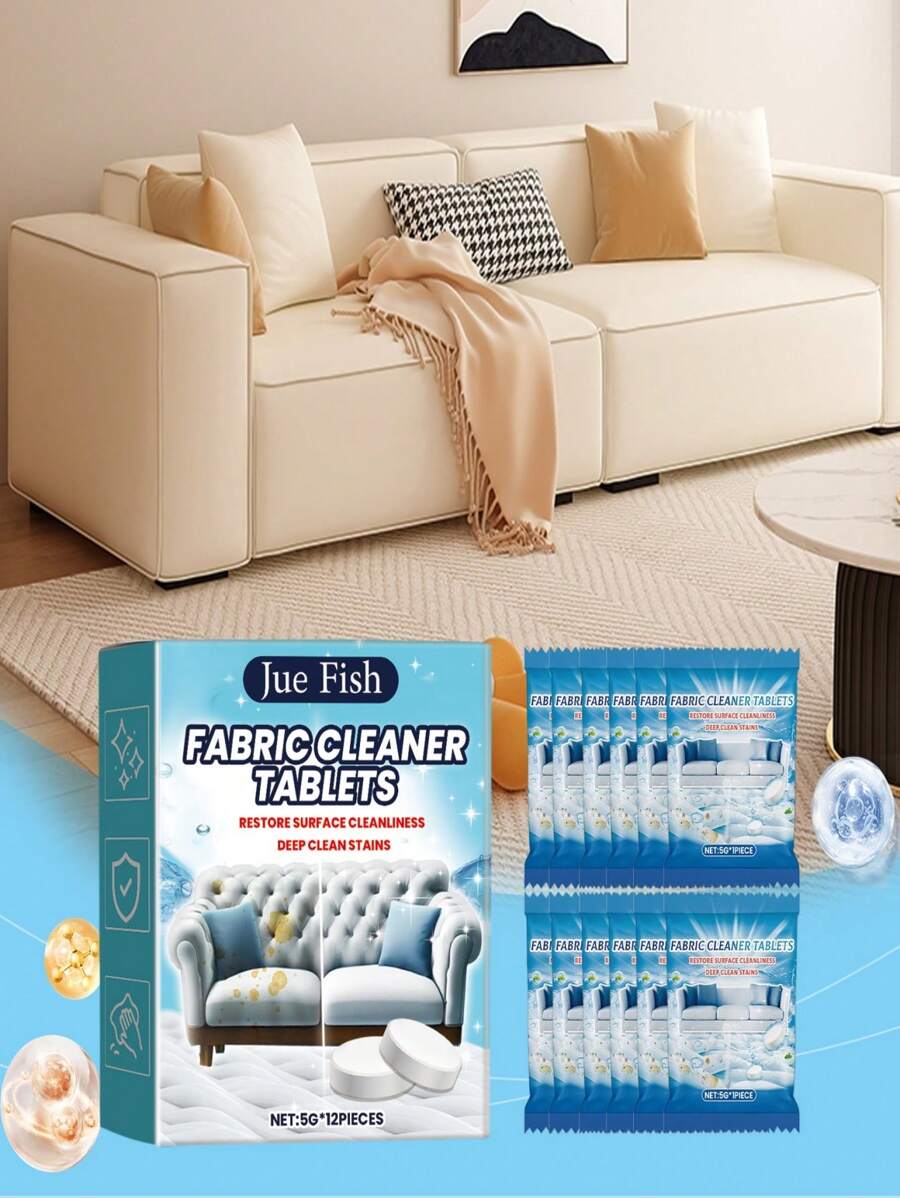 Fabric Sofa Cleaning Effervescent Tablets - Multi-Effect Fabric Sofa ...