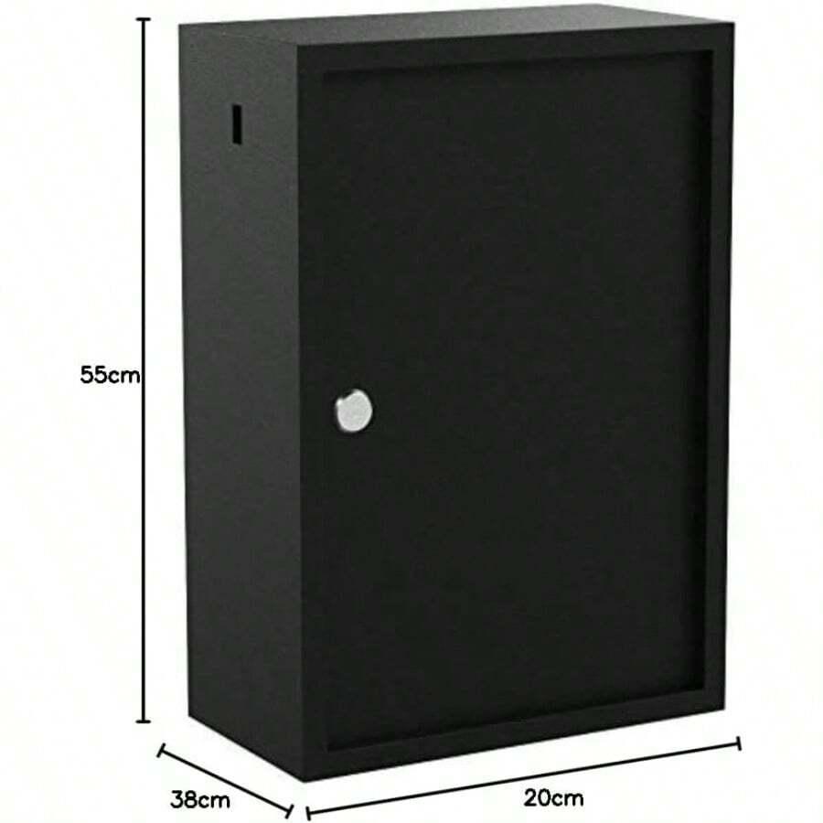 PAVO Deluxe Key Cabinet For 300 Keys - Dark Grey Metal Dark Grey ...