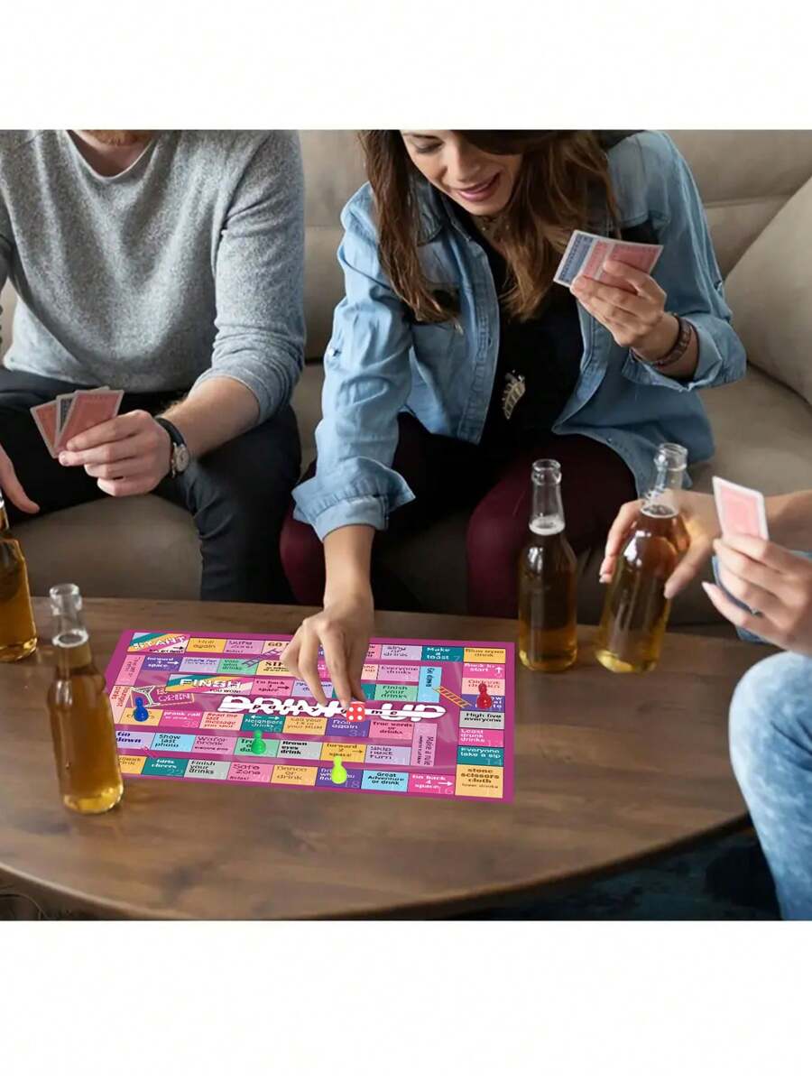 Drinking Game, Chess Board Game, Suitable For Adult Nighttime Drinking ...