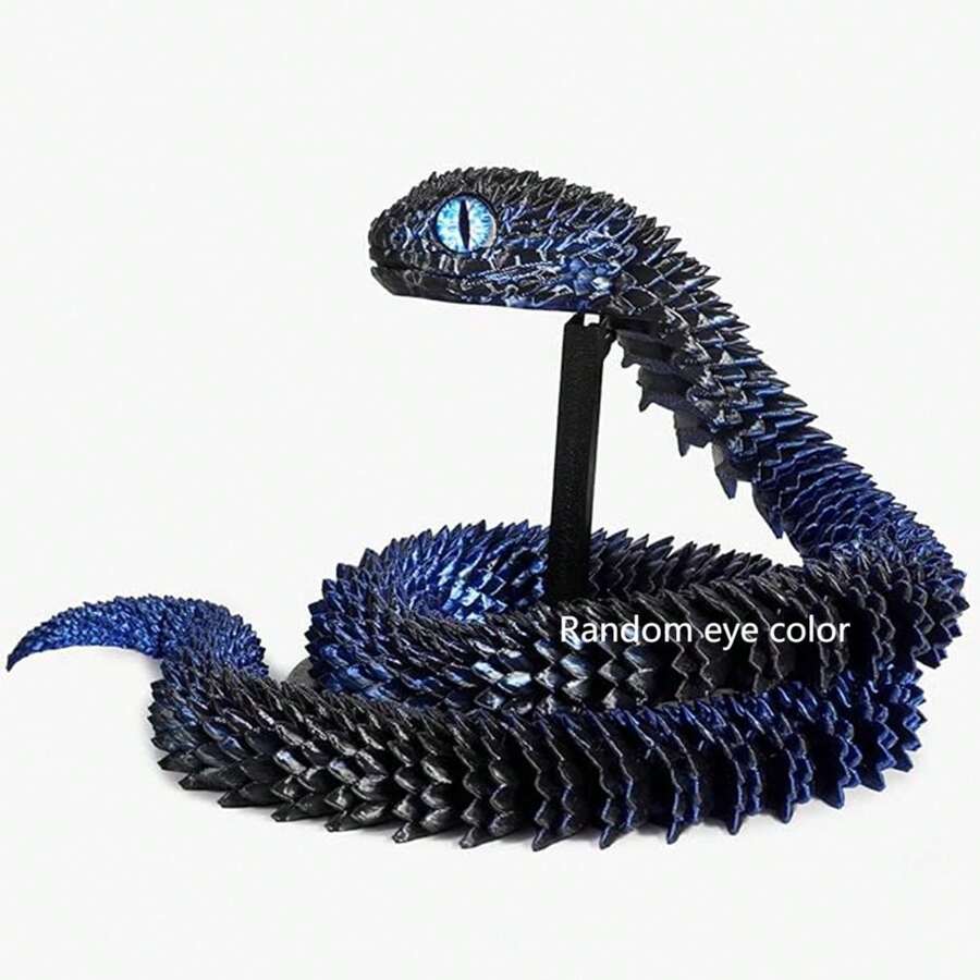 3D Printed Animals-Snake Viper, Surprise Mystery Snake Fidget Toy ...