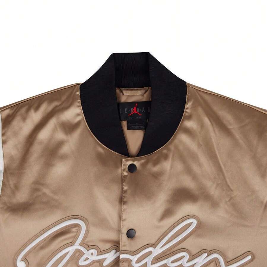 Nike بدلة قطنية رفيعة للرجال موديل 2025 AS M J MVP HBR VRSTY JKT HF9298-257 | شي إن