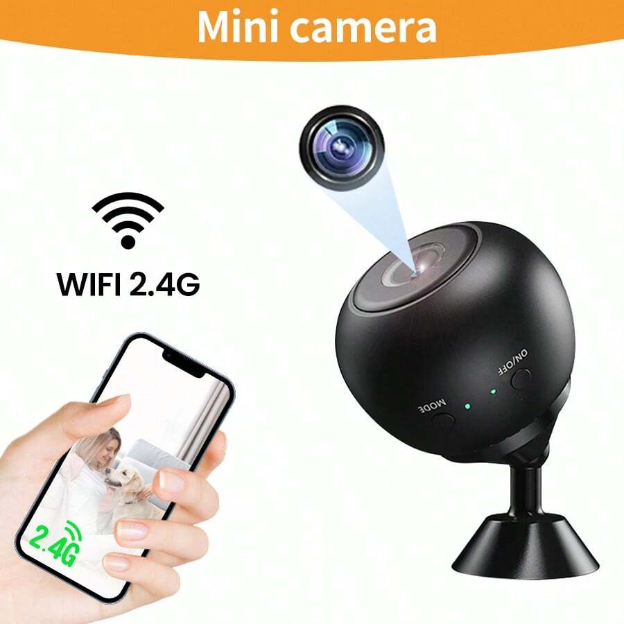 Home Security Camera Wireless WIFI Mini Indoor Surveillance Camera With ...