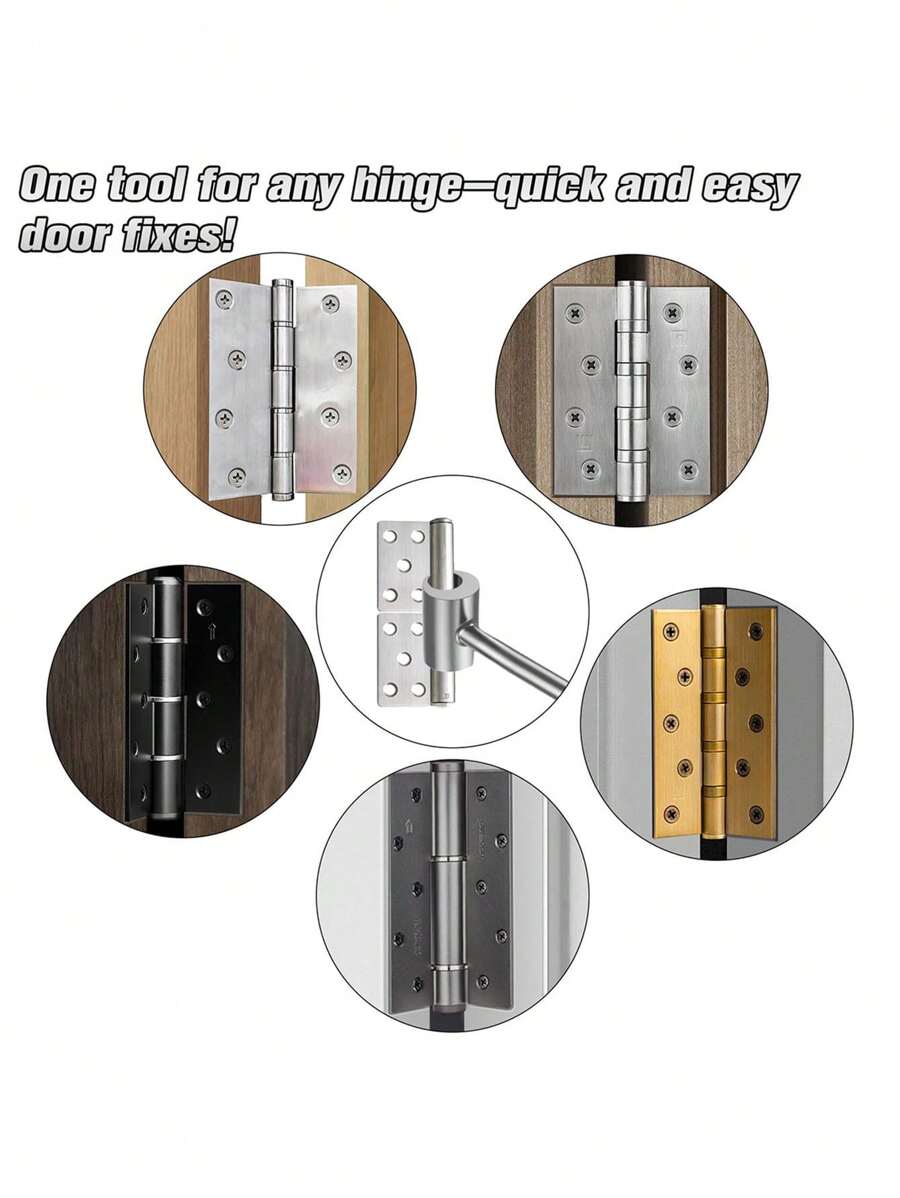 1PC Door Hinge Adjustment Tool, Hinges Gap Adjusting Wrench, Door Hinge Repair Spanner, Door ...