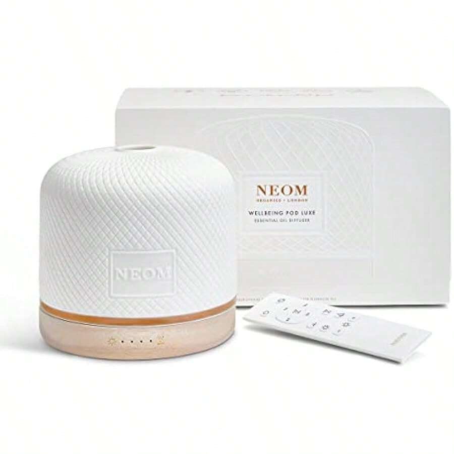 NEOM Wellbeing Pod Luxe | Premium Ultrasonic Essential Oil Diffuser ...