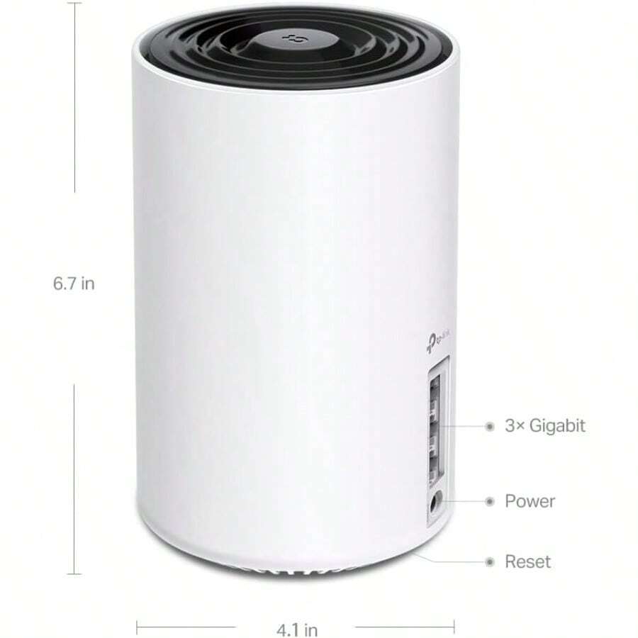 TP-Link AI Deco Mesh Dual Band WiFi 6E Router Built Up WiFi Router ...