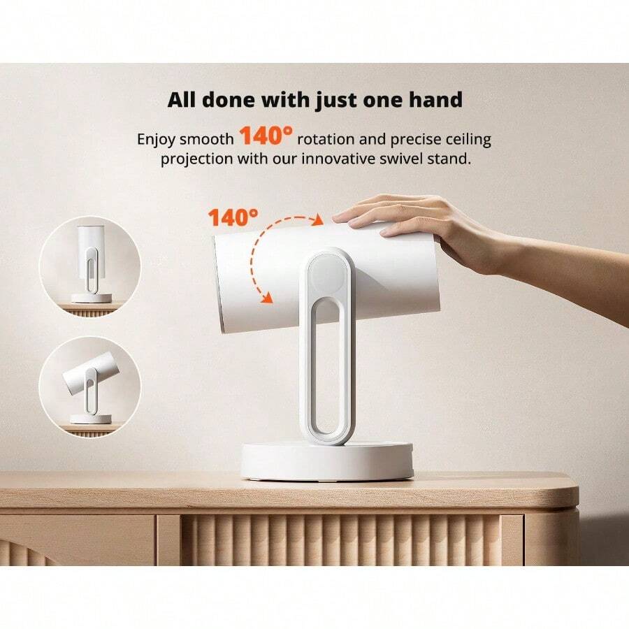 ETOE Starfish Projector For Bedroom Portable Projector With 140 ...