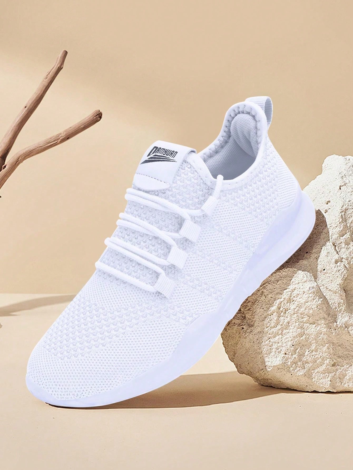 Men's Minimalist Sneakers Non Slip Sports Shoes Lace Up Walking Shoes ...