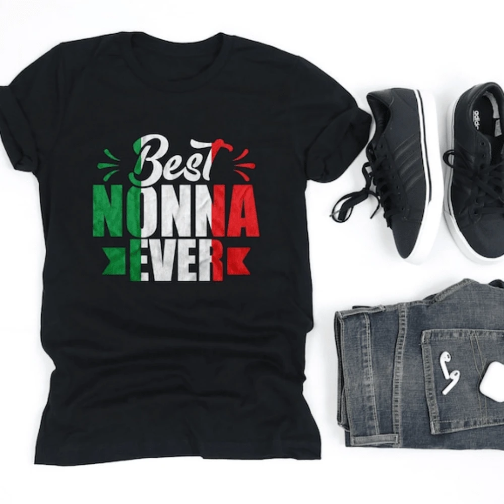Best Nonna Ever Shirt Nonna Shirt Grandmother Gift Grandmother ...