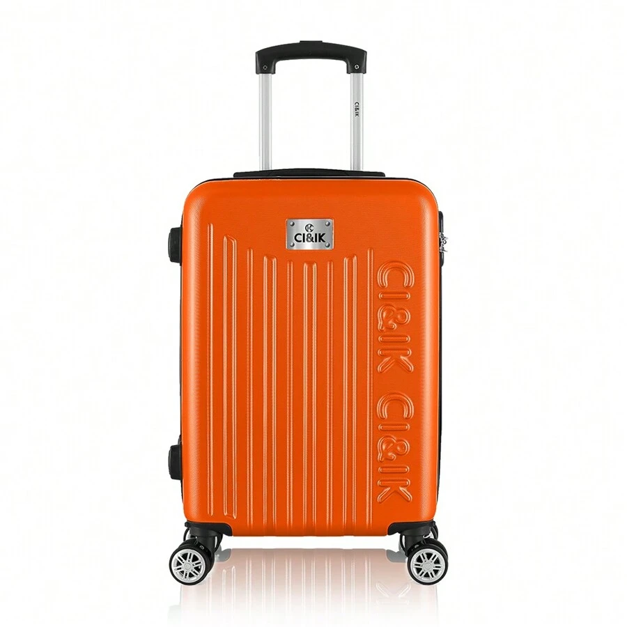 18 Inch Hardside Travel Suitcase Carry-On Luggage With 4 Wheels And ...
