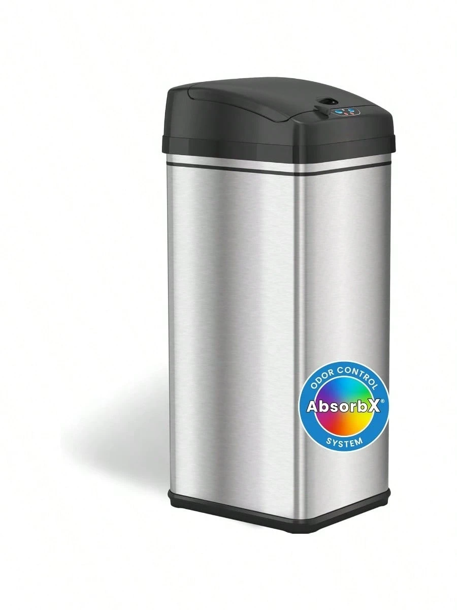 ITouchless 49 Litre Stainless Steel Automatic Dustbin With Odour ...