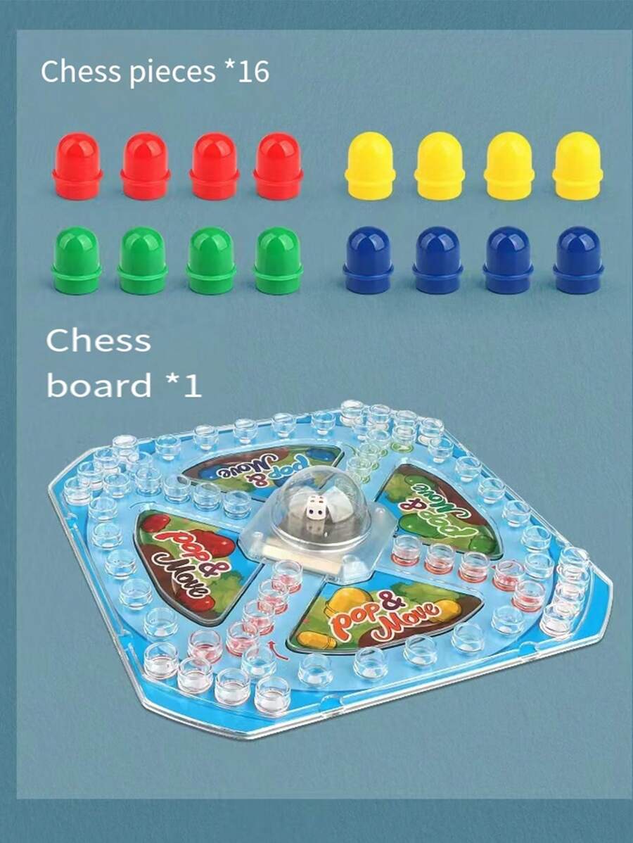 Flying Chess Board Game, Multiplayer Interactive Board Game With Jumping Gameplay | SHEIN EUR