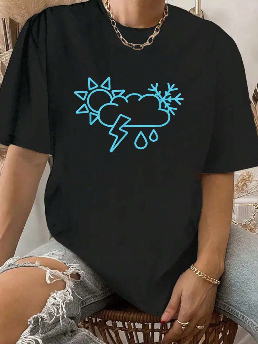 Future Meteorologist Storm Chasing Weather Radar Weatherman T-Shirt ...