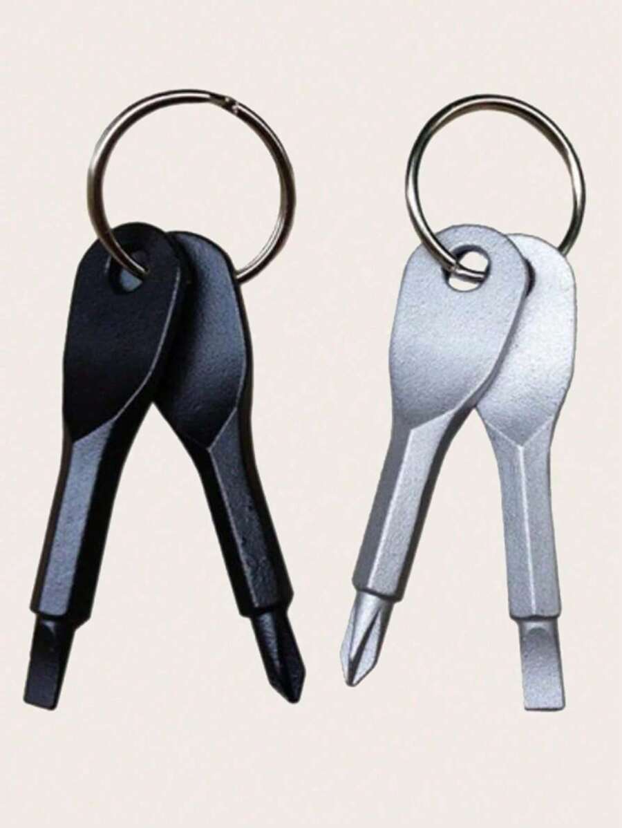 Mini Screwdriver, Creative Key-Shaped Random Color Portable Flathead ...