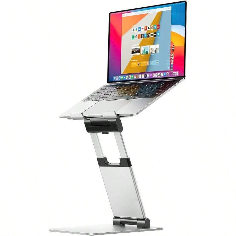 Sit To Stand Laptop Stand Promote Healthy Posture Ergonomic Standing ...