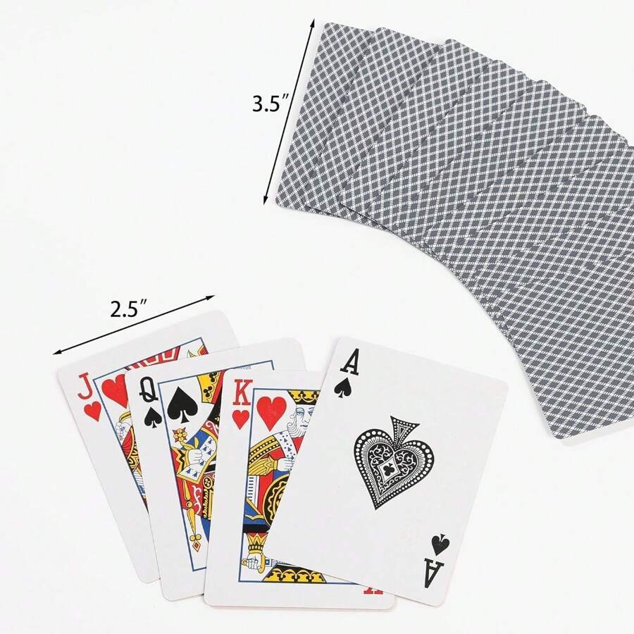 Playing Cards 1 Pack Deck Of Cards Bulk Standard Index Poker Cards For ...