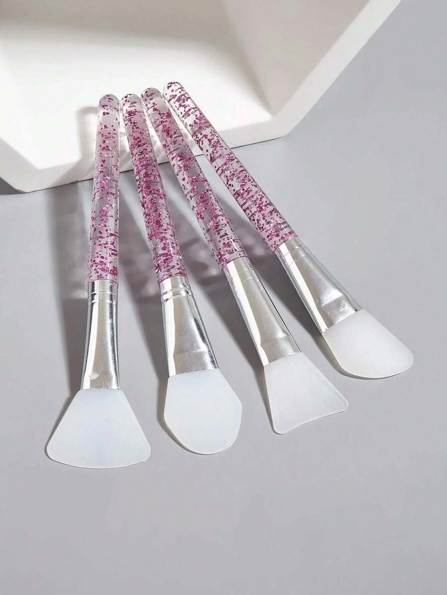 4pcs Silicone Facial Mask Brushes Perfect For Applying Mud, Clay ...