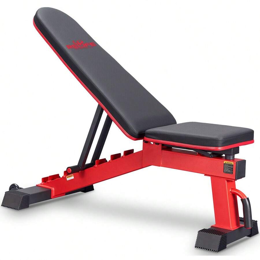 1000lb Heavy Duty Adjustable Weight Bench For Full Body Workout For ...