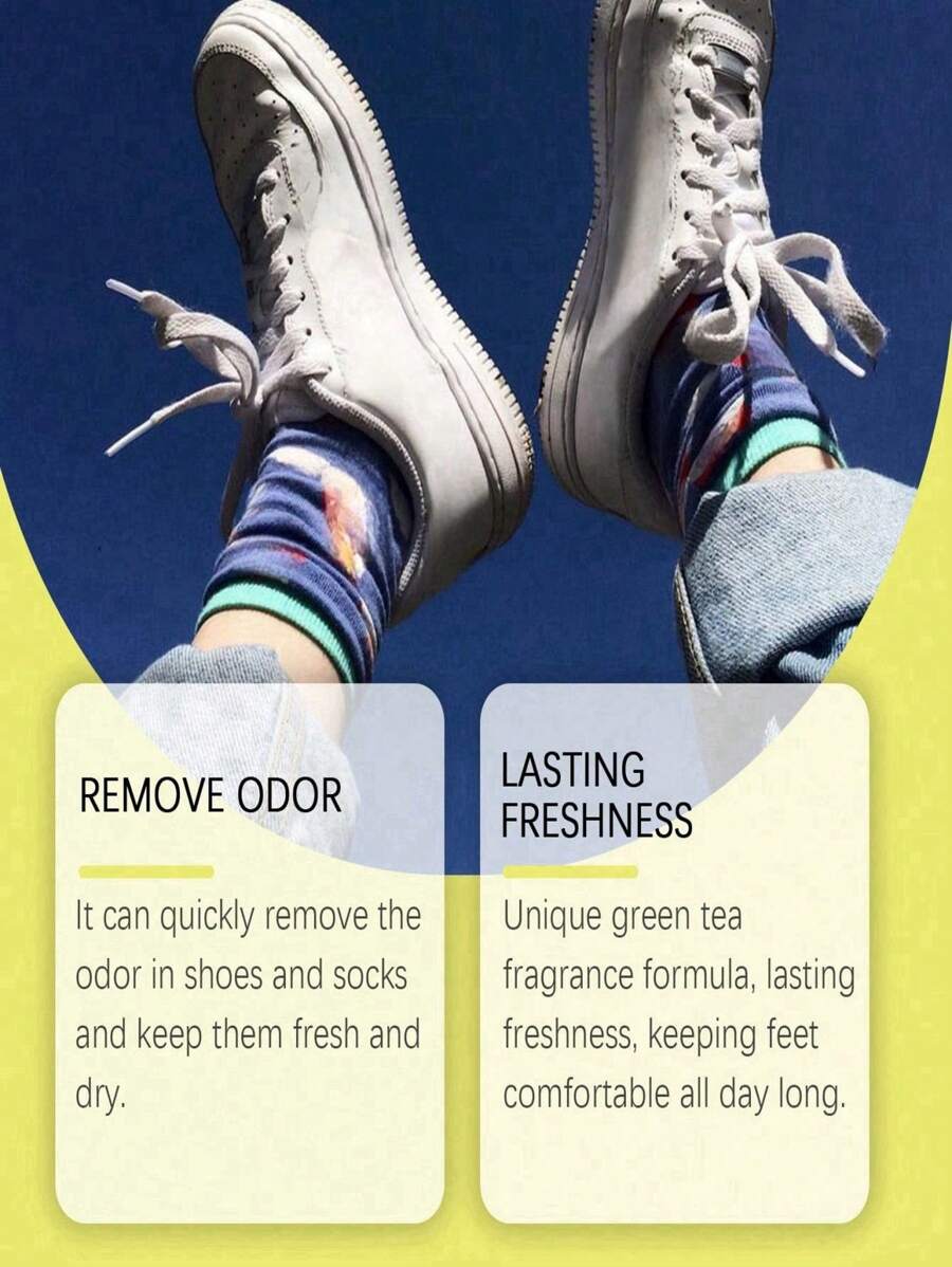 Deodorization Spray For Shoes And Socks Clean Sweaty Feet, Deodorize ...