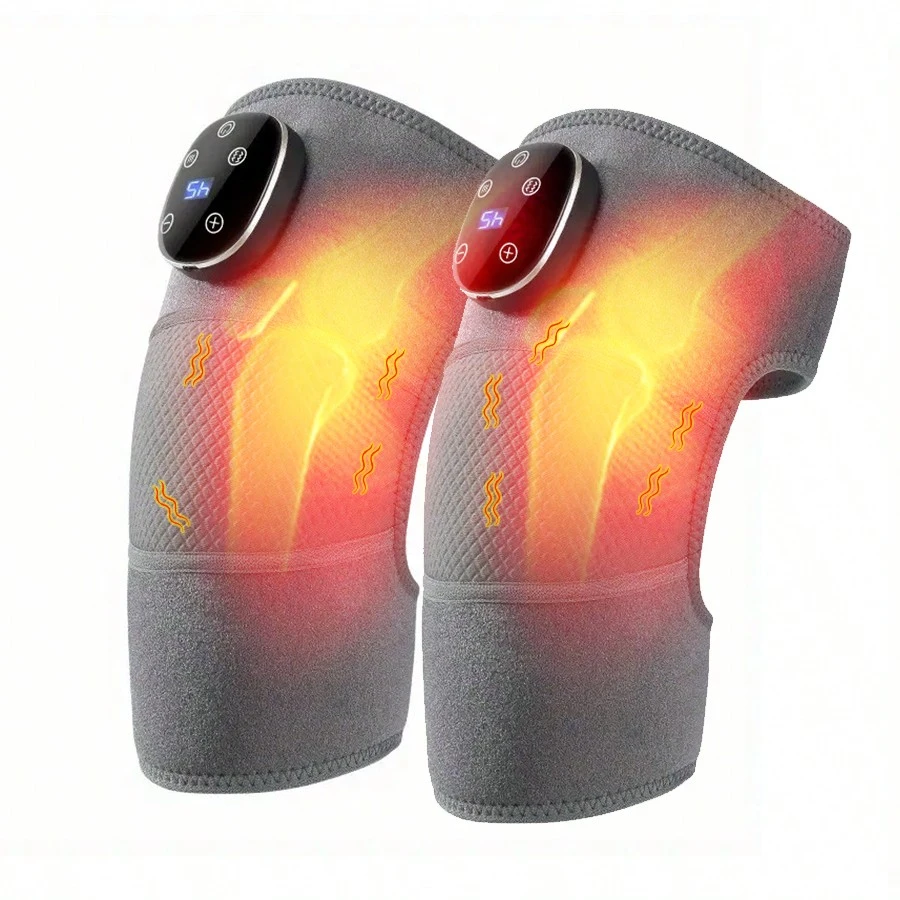 Heated Knee Massager, Heating Pad For Knee Shoulder Elbow With Heating ...