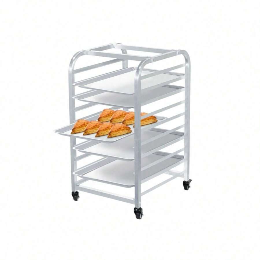 Bakery Bun Pan Speed Rack - Half Sheet Only, Size Adjusted, Food Trays ...